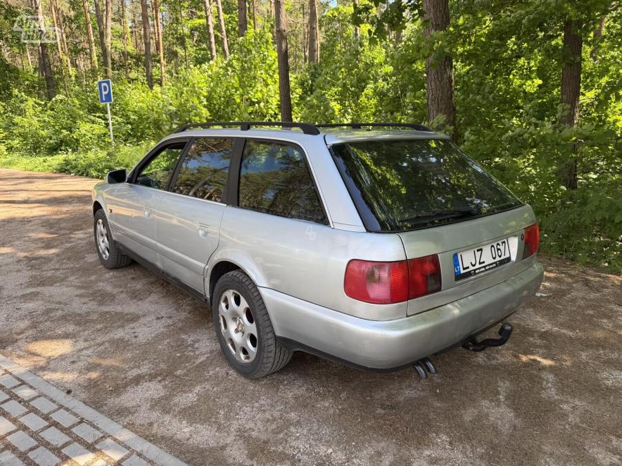 Pelēks Audi A6 1996 Ukmergė, ar dzinēja tilpumu 2.50 L un nobraukumu 370 tūkst. km par 1500 €, foto 4 vietnē AUTOMOTO.COM.LV