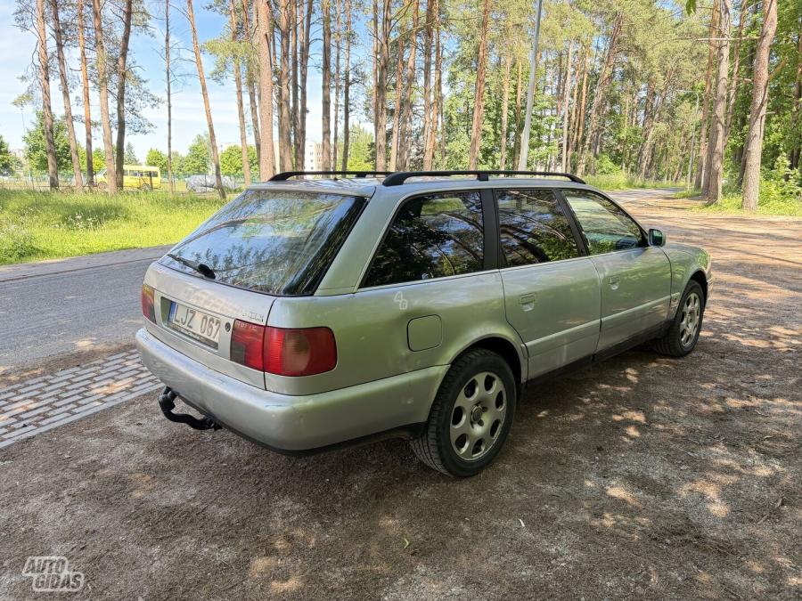 Pelēks Audi A6 1996 Ukmergė, ar dzinēja tilpumu 2.50 L un nobraukumu 370 tūkst. km par 1500 €, foto 6 vietnē AUTOMOTO.COM.LV
