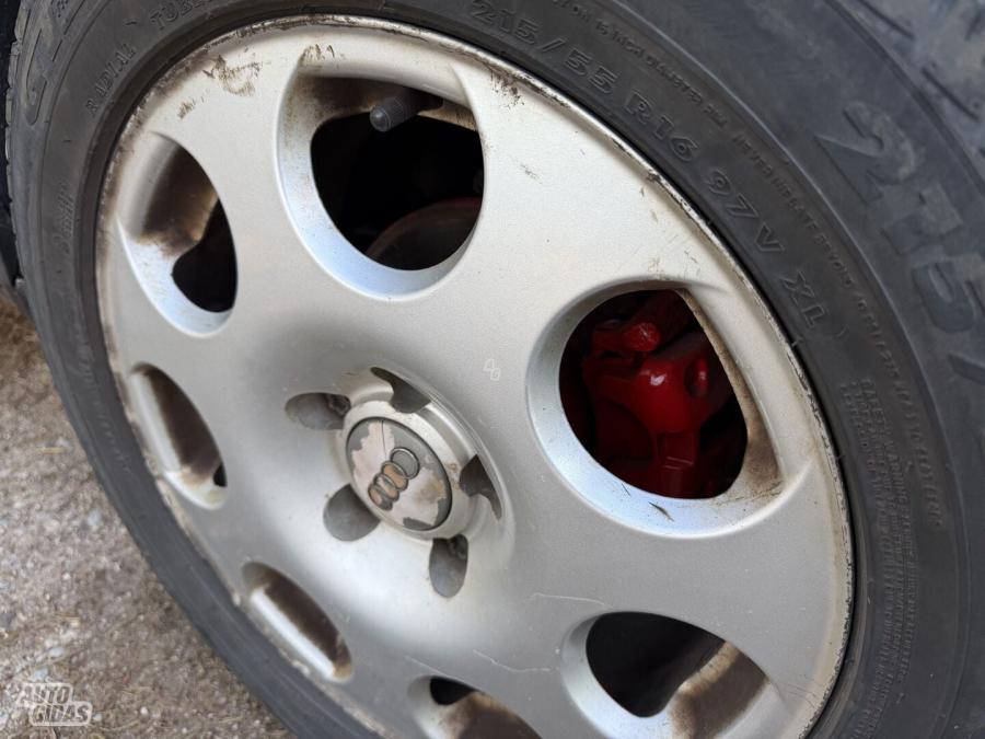 Pelēks Audi A6 1996 Ukmergė, ar dzinēja tilpumu 2.50 L un nobraukumu 370 tūkst. km par 1500 €, foto 10 vietnē AUTOMOTO.COM.LV
