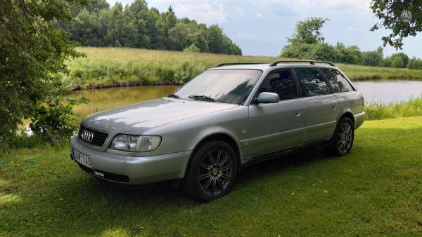 Pelēks Audi A6 1996 Viļņa, ar dzinēja tilpumu 2.46 L un nobraukumu 370 tūkst. km par 1800 €, foto 2 vietnē AUTOMOTO.COM.LV