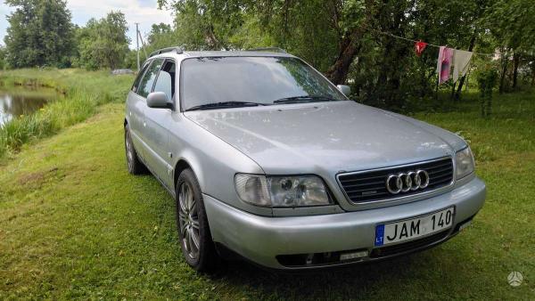 Pelēks Audi A6 1996 Viļņa, ar dzinēja tilpumu 2.46 L un nobraukumu 370 tūkst. km par 1800 €, foto 4 vietnē AUTOMOTO.COM.LV