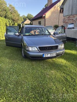 Grey Audi A6 1996 in Dobele, with an engine capacity of 2.50 L and mileage of 0 thousand km for 1300 €, photo 5 on AUTOMOTO.COM.LV