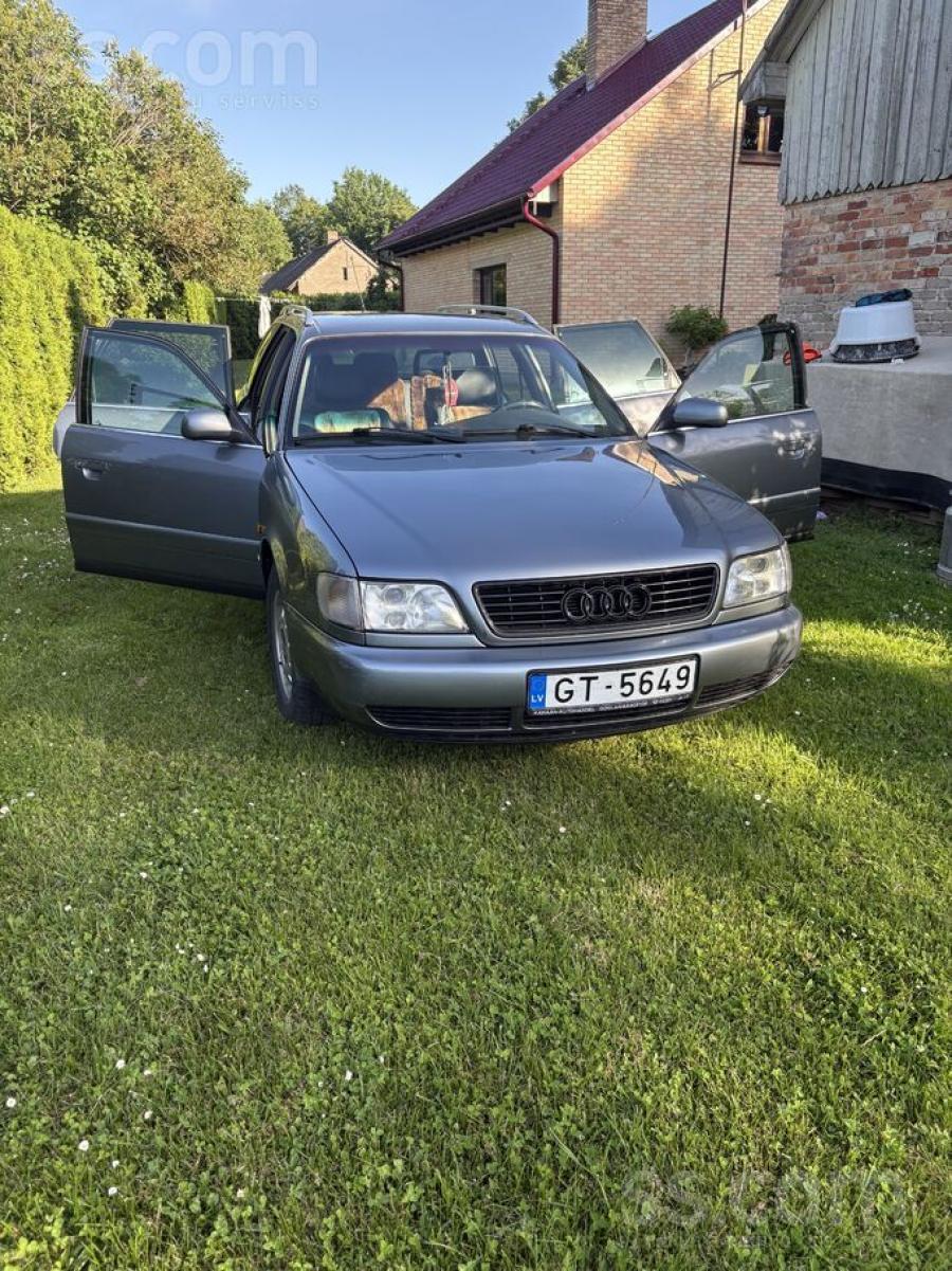 Grey Audi A6 1996 in Dobele, with an engine capacity of 2.50 L and mileage of 0 thousand km for 1300 €, photo 5 on AUTOMOTO.COM.LV