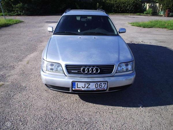 Pelēks Audi A6 1996 Kauņa, ar dzinēja tilpumu 2.46 L un nobraukumu 373 tūkst. km par 2450 €, foto 1 vietnē AUTOMOTO.COM.LV
