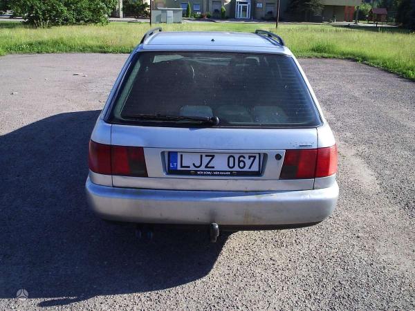 Pelēks Audi A6 1996 Kauņa, ar dzinēja tilpumu 2.46 L un nobraukumu 373 tūkst. km par 2450 €, foto 2 vietnē AUTOMOTO.COM.LV