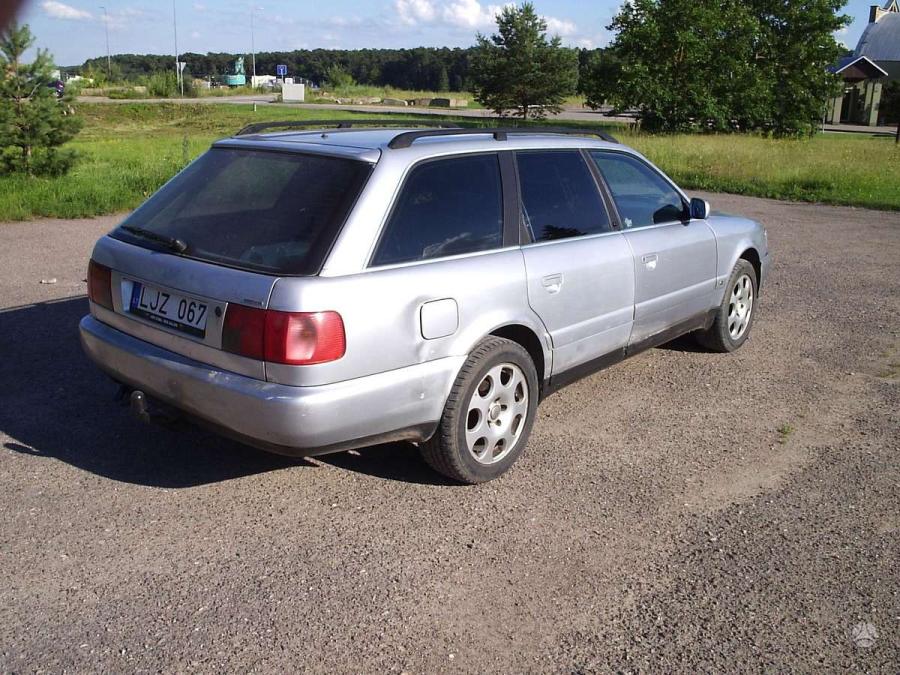 Серый Ауди А6 1996 в Каунас, объемом двигателя 2.46 л и пробегом 373 тыс. км за 2450 €, фото 8 на AUTOMOTO.COM.LV