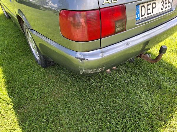 Pelēks Audi A6 1996 Marijampole, ar dzinēja tilpumu 2.50 L un nobraukumu 500 tūkst. km par 900 €, foto 5 vietnē AUTOMOTO.COM.LV