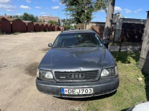 Grey Audi A6 1996 in Kaunas, with an engine capacity of 2.50 L and mileage of 440 thousand km for 850 €, photo  on AUTOMOTO.COM.LV