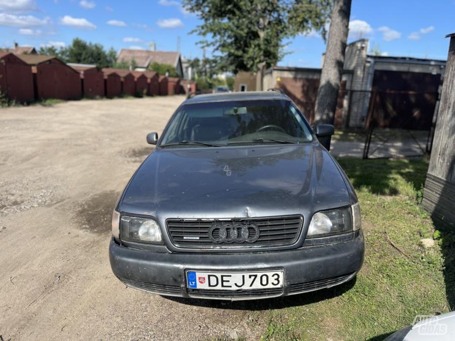 Grey Audi A6 1996 in Kaunas, with an engine capacity of 2.50 L and mileage of 440 thousand km for 850 €, photo 1 on AUTOMOTO.COM.LV