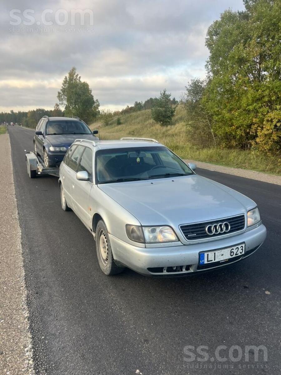 Pelēks Audi A6 1996 Rēzekne, ar dzinēja tilpumu 2.50 L un nobraukumu 414 tūkst. km par 1800 €, foto 4 vietnē AUTOMOTO.COM.LV