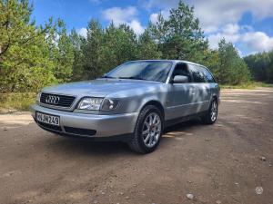 Grey Audi A6 1997 in Vilnius, with an engine capacity of 2.46 L and mileage of 450 thousand km for 1900 €, photo  on AUTOMOTO.COM.LV