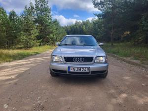 Pelēks Audi A6 1997 Viļņa, ar dzinēja tilpumu 2.46 L un nobraukumu 450 tūkst. km par 1900 €, foto 3 vietnē AUTOMOTO.COM.LV