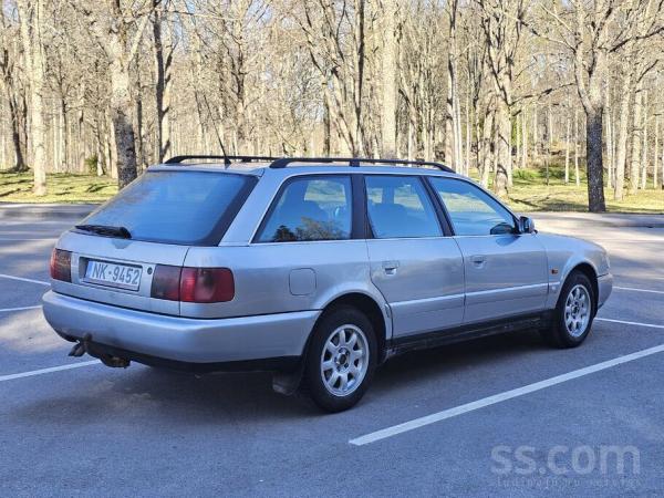 Grey Audi A6 1997 in Aluksne, with an engine capacity of 2.50 L and mileage of 407 thousand km for 1750 €, photo 3 on AUTOMOTO.COM.LV