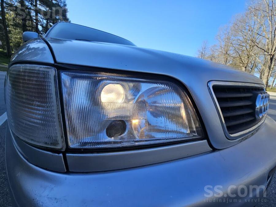 Pelēks Audi A6 1997 Alūksne, ar dzinēja tilpumu 2.50 L un nobraukumu 407 tūkst. km par 1750 €, foto 11 vietnē AUTOMOTO.COM.LV
