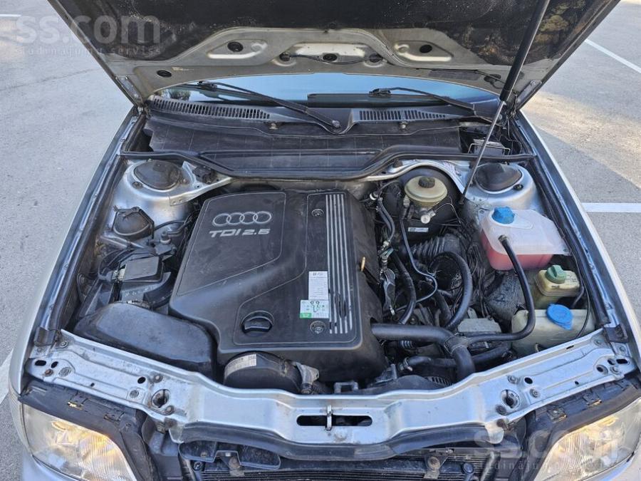 Pelēks Audi A6 1997 Alūksne, ar dzinēja tilpumu 2.50 L un nobraukumu 407 tūkst. km par 1750 €, foto 12 vietnē AUTOMOTO.COM.LV