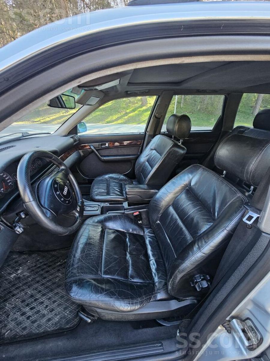 Pelēks Audi A6 1997 Alūksne, ar dzinēja tilpumu 2.50 L un nobraukumu 407 tūkst. km par 1750 €, foto 20 vietnē AUTOMOTO.COM.LV