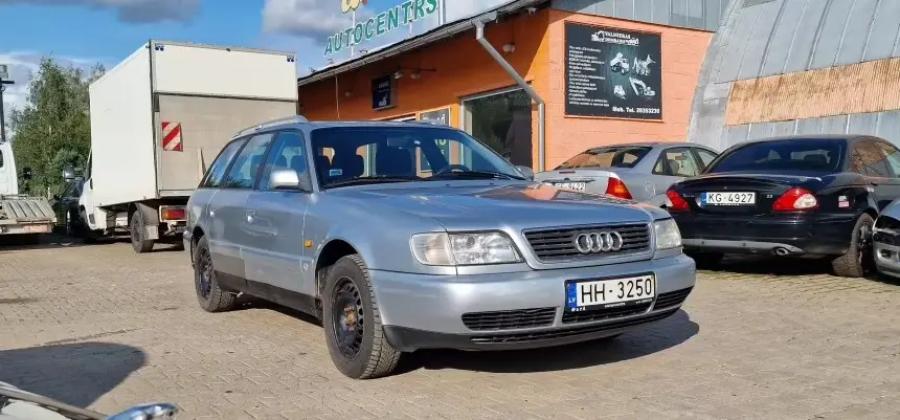 Pelēks Audi A6 1997 Valmiera, ar dzinēja tilpumu 1.90 L un nobraukumu 351 tūkst. km par 1000 €, foto 1 vietnē AUTOMOTO.COM.LV