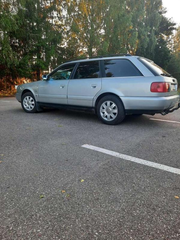 Grey Audi A6 1997 in Svencionys, with an engine capacity of 2.46 L and mileage of 0 thousand km for 1250 €, photo 3 on AUTOMOTO.COM.LV