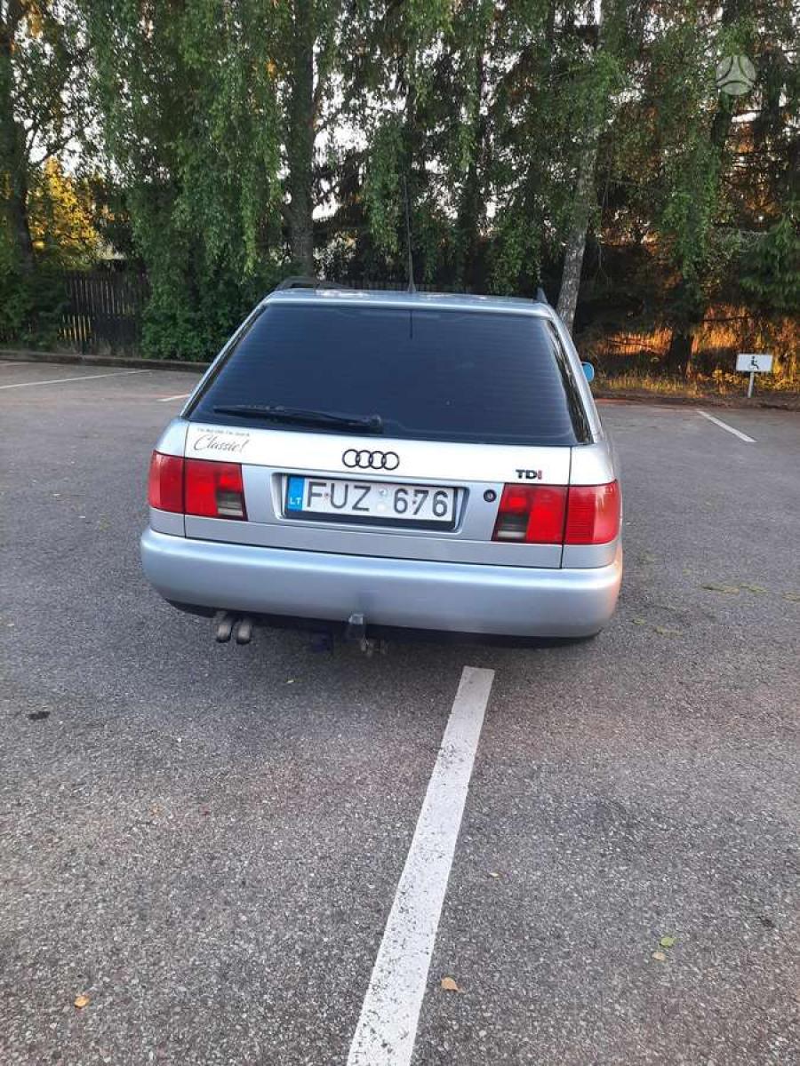 Grey Audi A6 1997 in Svencionys, with an engine capacity of 2.46 L and mileage of 0 thousand km for 1250 €, photo 5 on AUTOMOTO.COM.LV