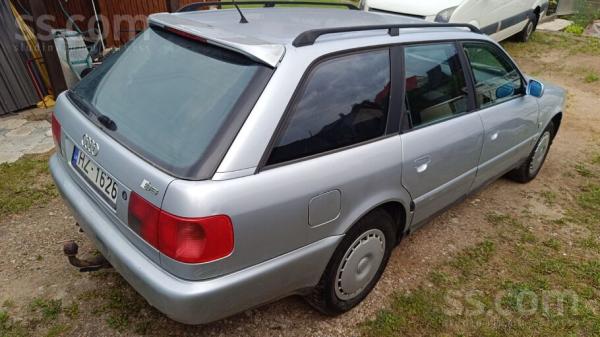 Grey Audi A6 1997 in Daugavpils, with an engine capacity of 1.90 L and mileage of 0 thousand km for 1500 €, photo 3 on AUTOMOTO.COM.LV