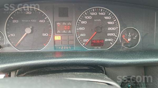 Grey Audi A6 1997 in Daugavpils, with an engine capacity of 1.90 L and mileage of 0 thousand km for 1500 €, photo 6 on AUTOMOTO.COM.LV