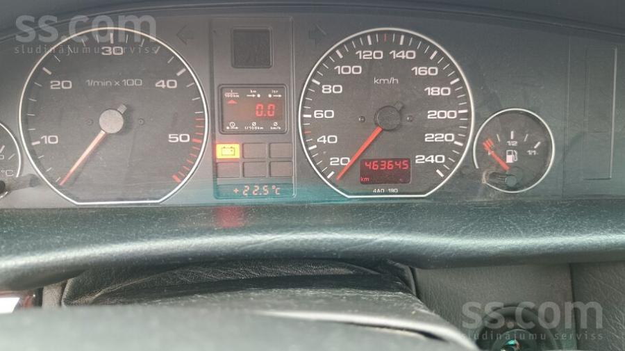 Pelēks Audi A6 1997 Daugavpils, ar dzinēja tilpumu 1.90 L un nobraukumu 0 tūkst. km par 1500 €, foto 7 vietnē AUTOMOTO.COM.LV