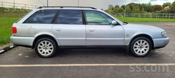 Grey Audi A6 1997 in Rezekne, with an engine capacity of 2.50 L and mileage of 492 thousand km for 990 €, photo 4 on AUTOMOTO.COM.LV
