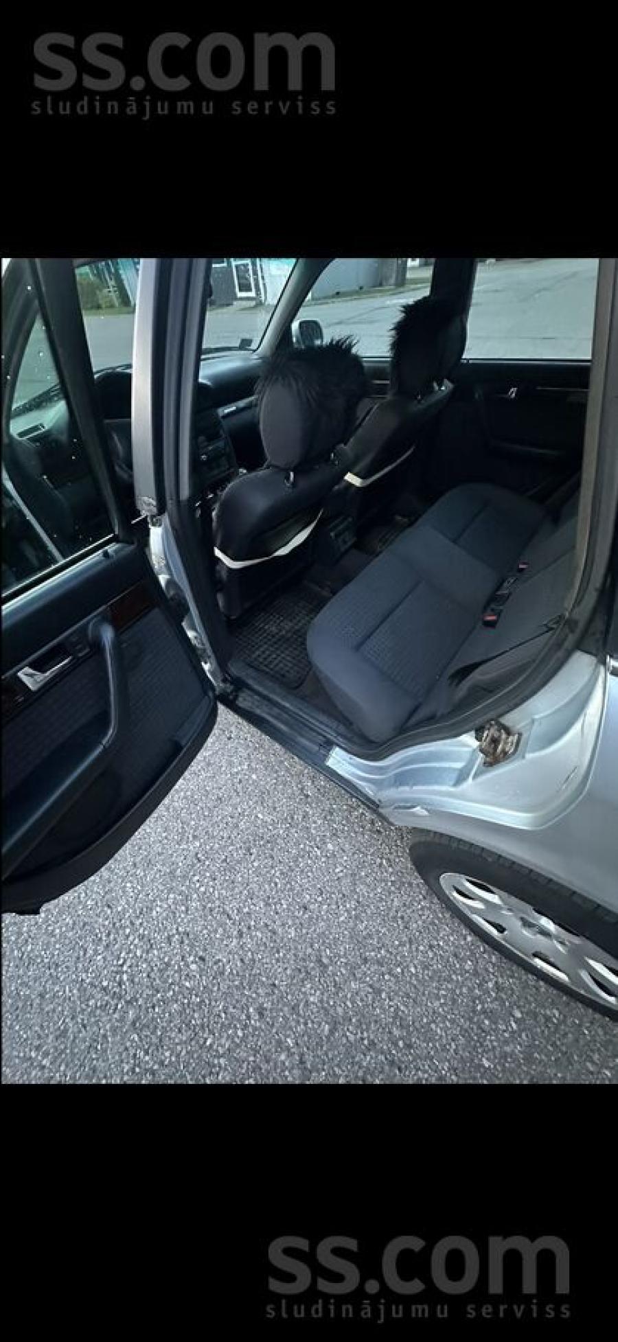 Pelēks Audi A6 1997 Krāslava, ar dzinēja tilpumu 2.50 L un nobraukumu 0 tūkst. km par 3200 €, foto 7 vietnē AUTOMOTO.COM.LV