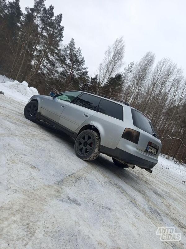 Grey Audi A6 1998 in Mazeikiai, with an engine capacity of 1.80 L and mileage of 308 thousand km for 1400 €, photo 2 on AUTOMOTO.COM.LV