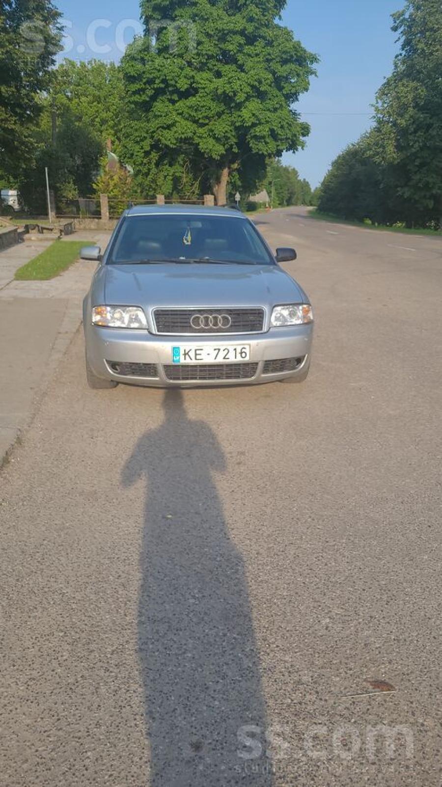 Pelēks Audi A6 1998 Preiļi, ar dzinēja tilpumu 1.90 L un nobraukumu 530 tūkst. km par 1400 €, foto 1 vietnē AUTOMOTO.COM.LV