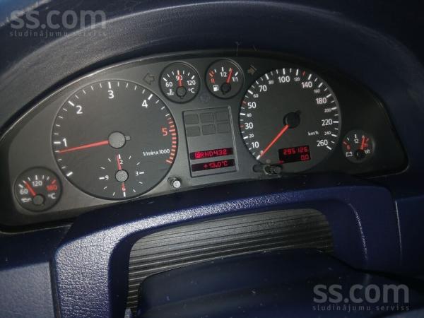 Серый Ауди А6 1999 в Елгава, объемом двигателя 2.50 л и пробегом 295 тыс. км за 1500 €, фото 11 на AUTOMOTO.COM.LV