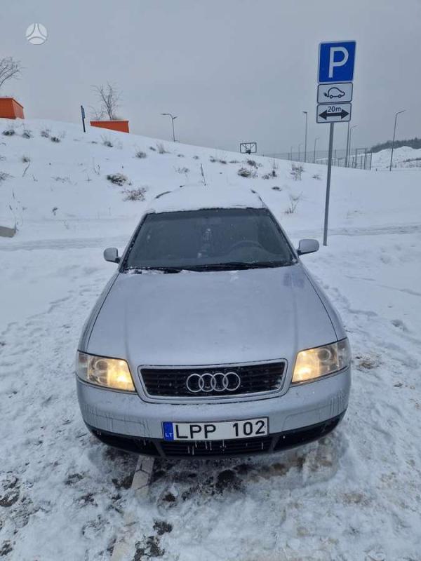 Grey Audi A6 1999 in Kaunas, with an engine capacity of 2.50 L and mileage of 356 thousand km for 850 €, photo 2 on AUTOMOTO.COM.LV