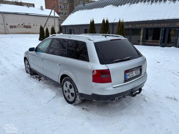 Pelēks Audi A6 1999 Viļņa, ar dzinēja tilpumu 2.50 L un nobraukumu 345 tūkst. km par 1500 €, foto 3 vietnē AUTOMOTO.COM.LV