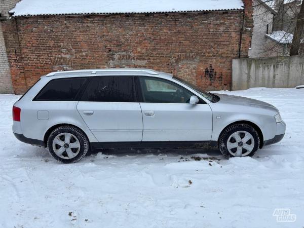 Pelēks Audi A6 1999 Viļņa, ar dzinēja tilpumu 2.50 L un nobraukumu 345 tūkst. km par 1500 €, foto 6 vietnē AUTOMOTO.COM.LV