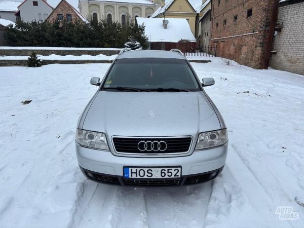 Pelēks Audi A6 1999 Viļņa, ar dzinēja tilpumu 2.50 L un nobraukumu 345 tūkst. km par 1500 €, foto 8 vietnē AUTOMOTO.COM.LV