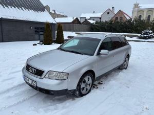 Pelēks Audi A6 1999 Kėdainiai, ar dzinēja tilpumu 2.50 L un nobraukumu 345 tūkst. km par 1500 €, foto  vietnē AUTOMOTO.COM.LV