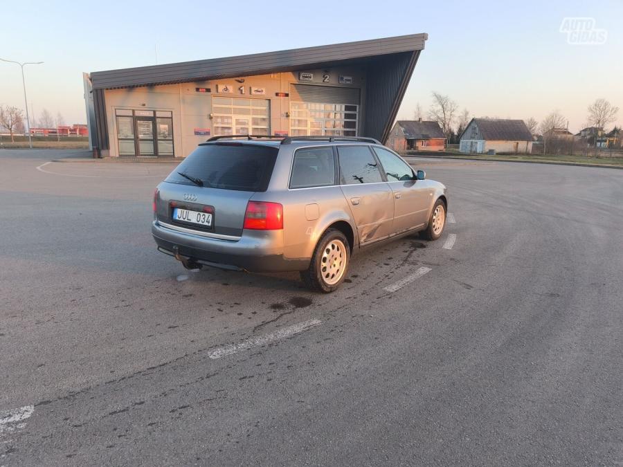 Grey Audi A6 1999 in Siauliai, with an engine capacity of 2.80 L and mileage of 340 thousand km for 950 €, photo 6 on AUTOMOTO.COM.LV