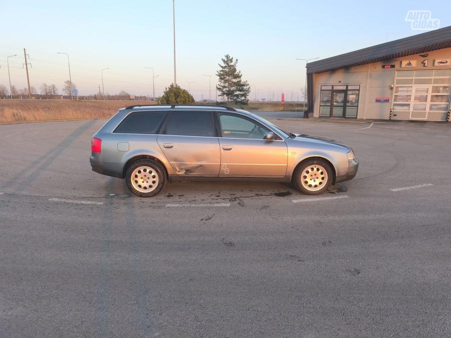 Grey Audi A6 1999 in Siauliai, with an engine capacity of 2.80 L and mileage of 340 thousand km for 950 €, photo 7 on AUTOMOTO.COM.LV