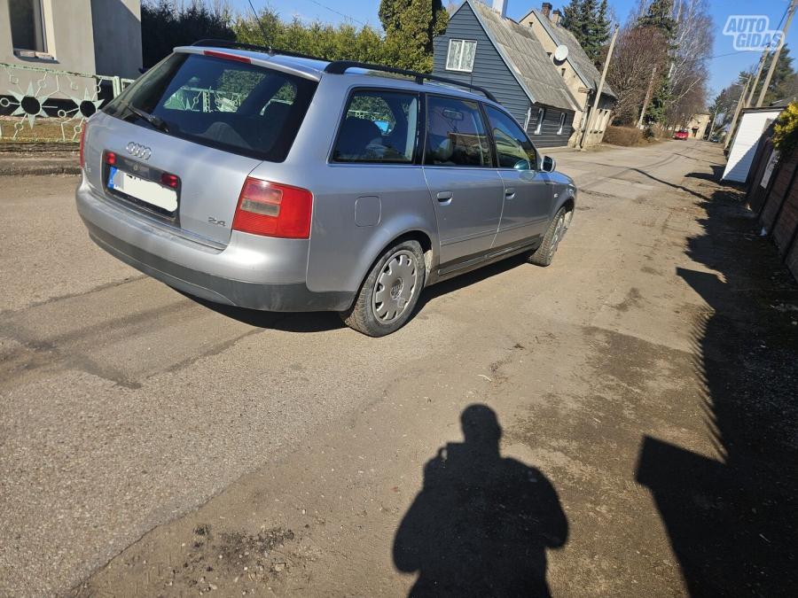 Grey Audi A6 1999 in Vilkaviskis, with an engine capacity of 2.40 L and mileage of 3 thousand km for 1150 €, photo 3 on AUTOMOTO.COM.LV
