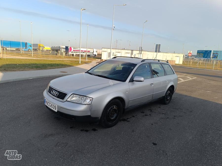 Grey Audi A6 1999 in Marijampole, with an engine capacity of 1.90 L and mileage of 310 thousand km for 1350 €, photo 1 on AUTOMOTO.COM.LV