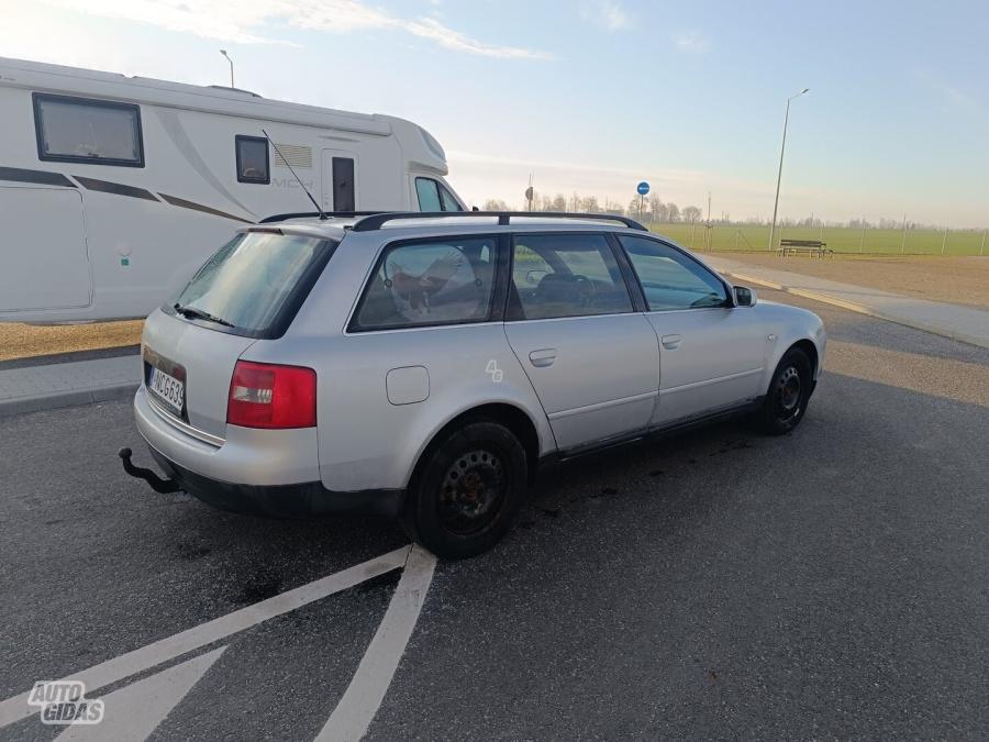 Grey Audi A6 1999 in Marijampole, with an engine capacity of 1.90 L and mileage of 310 thousand km for 1350 €, photo 5 on AUTOMOTO.COM.LV