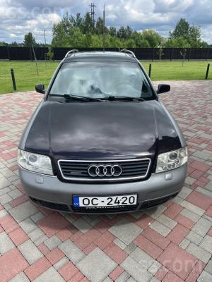Pelēks Audi A6 1999 Daugavpils, ar dzinēja tilpumu 1.90 L un nobraukumu 188 tūkst. km par 1000 €, foto  vietnē AUTOMOTO.COM.LV