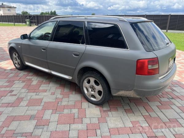 Pelēks Audi A6 1999 Daugavpils, ar dzinēja tilpumu 1.90 L un nobraukumu 188 tūkst. km par 1000 €, foto 2 vietnē AUTOMOTO.COM.LV