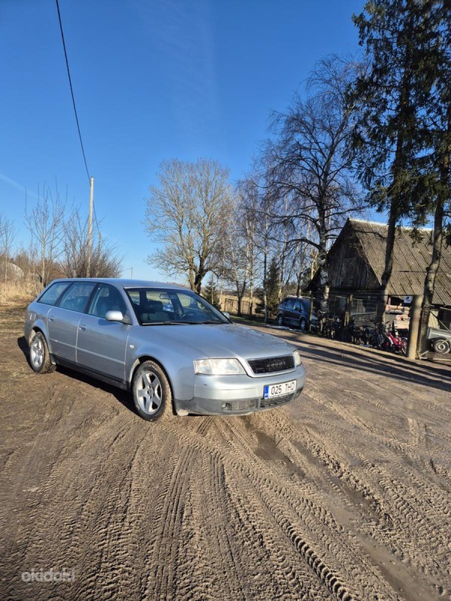 Pelēks Audi A6 1999 Peltsamā, ar dzinēja tilpumu 2.80 L un nobraukumu 430 tūkst. km par 1000 €, foto 10 vietnē AUTOMOTO.COM.LV
