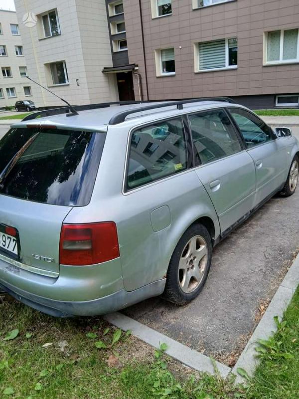 Grey Audi A6 1999 in Kaunas, with an engine capacity of 1.90 L and mileage of 350 thousand km for 500 €, photo 4 on AUTOMOTO.COM.LV