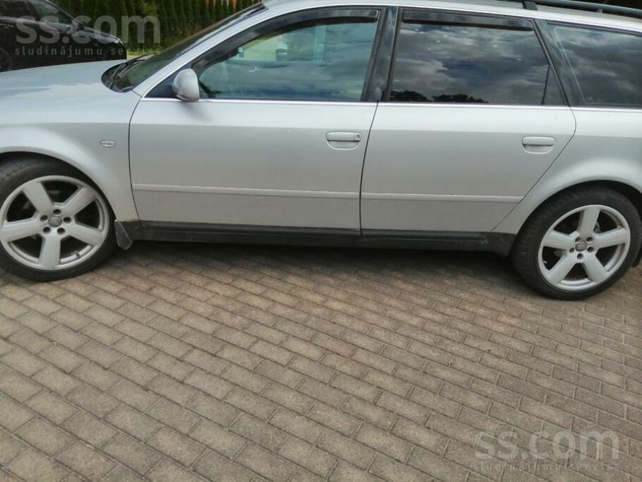 Grey Audi A6 1999 in Tukums, with an engine capacity of 1.90 L and mileage of 350 thousand km for 2700 €, photo 6 on AUTOMOTO.COM.LV