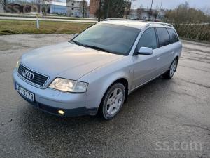Grey Audi A6 2000 in Madona, with an engine capacity of 2.50 L and mileage of 376 thousand km for 2100 €, photo  on AUTOMOTO.COM.LV