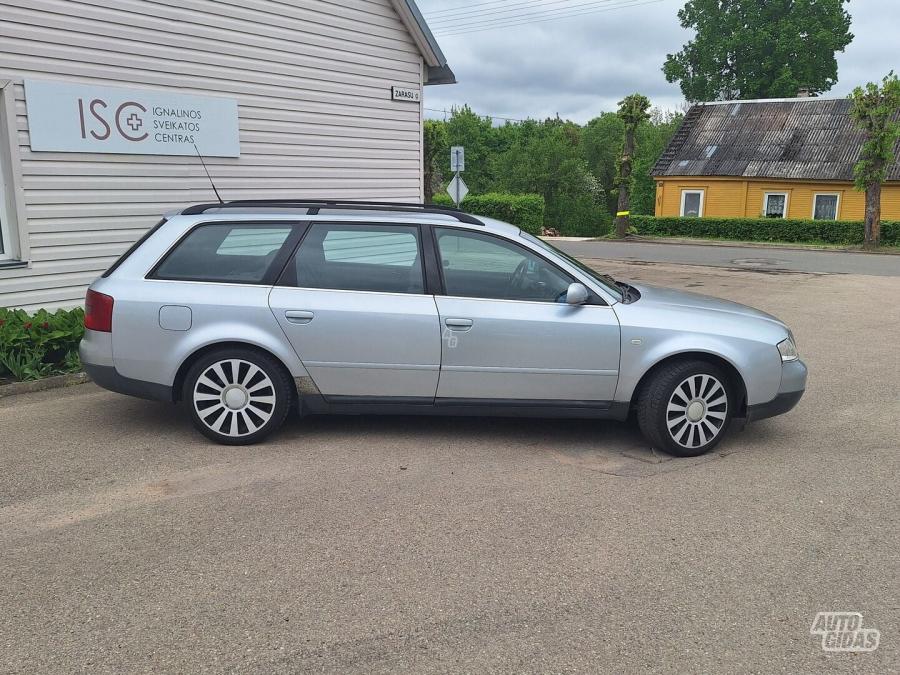 Pelēks Audi A6 2000 Ignalina, ar dzinēja tilpumu 1.90 L un nobraukumu 348 tūkst. km par 1350 €, foto 3 vietnē AUTOMOTO.COM.LV