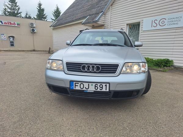 Pelēks Audi A6 2000 Ignalina, ar dzinēja tilpumu 1.90 L un nobraukumu 348 tūkst. km par 1350 €, foto 6 vietnē AUTOMOTO.COM.LV