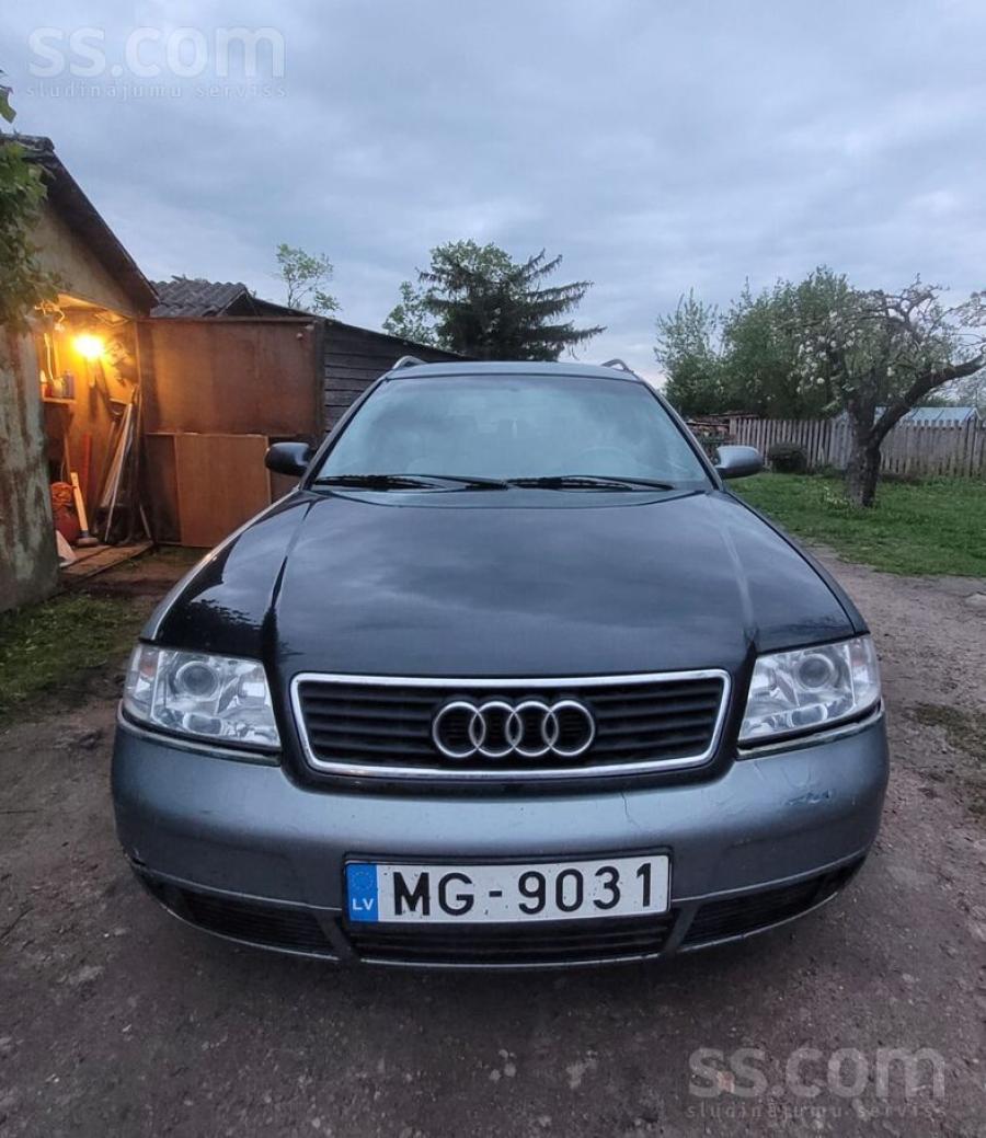 Grey Audi A6 2000 in Bauska, with an engine capacity of 1.90 L and mileage of 405 thousand km for 1400 €, photo 1 on AUTOMOTO.COM.LV